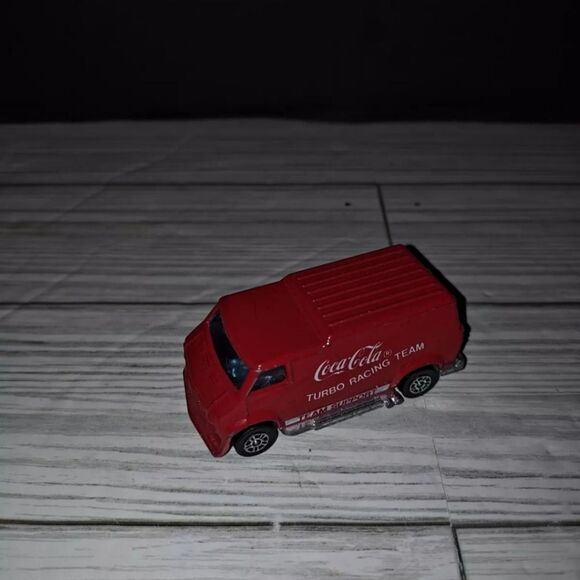 Toys | Corgi Vintage Cocacola Hot Rod Custom Van Team Support Turbo ...